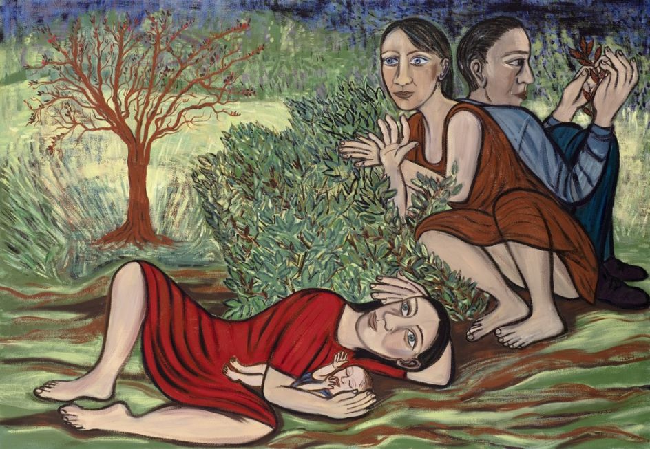 British artist Eileen Cooper's latest paintings explore the darker side ...