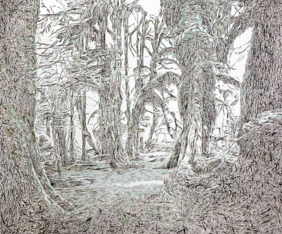 Tomonori Nishimura's balanced paintings of Bubble Cities and Tropical ...