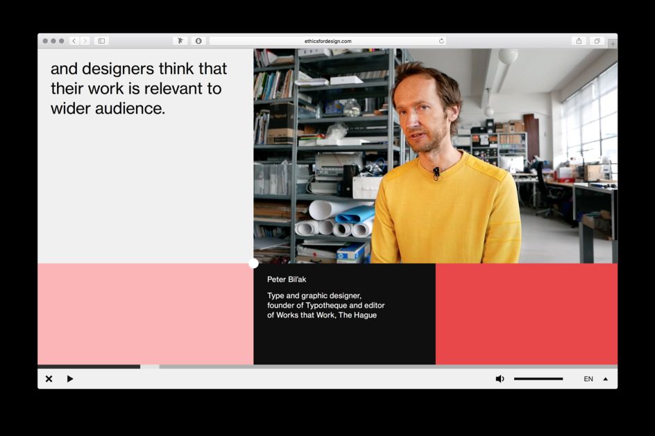 Clément Le Tulle-Neyret's impactful, simple Ethics for Design identity ...