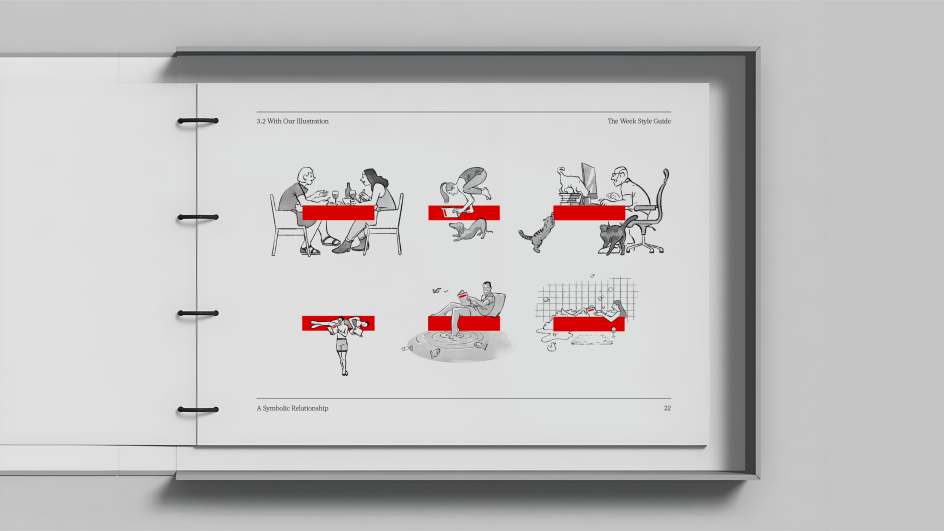 Elmwood reinvents The Week's iconic red masthead as part of a new brand ...