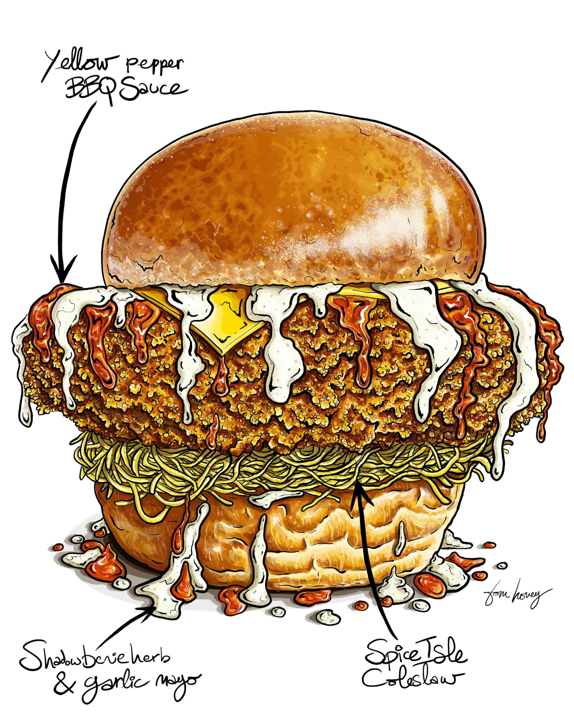 Food illustrator Tom Hovey talks Bake Off, Bristol and building a ...