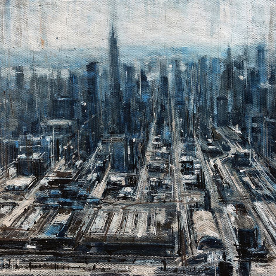 Painted Cityscapes: Blurred scenes that capture the throbbing pulse of ...