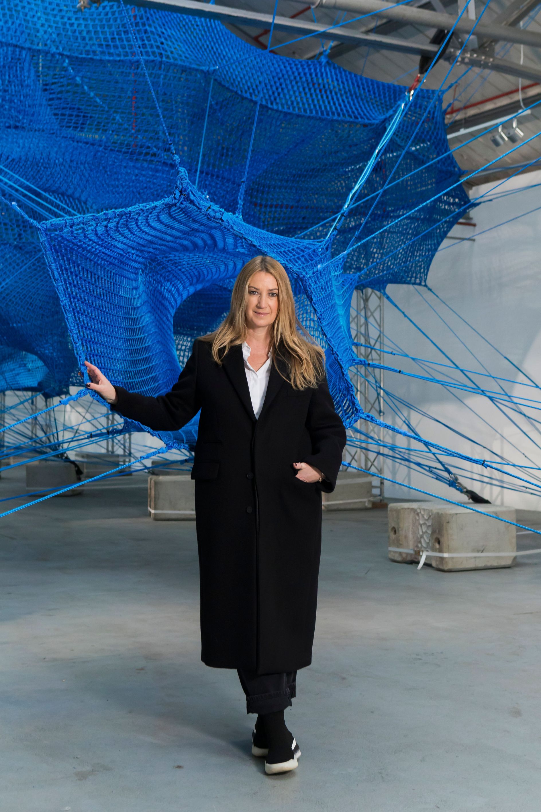 The Weave Project by Anya Hindmarch is an immersive installation that ...
