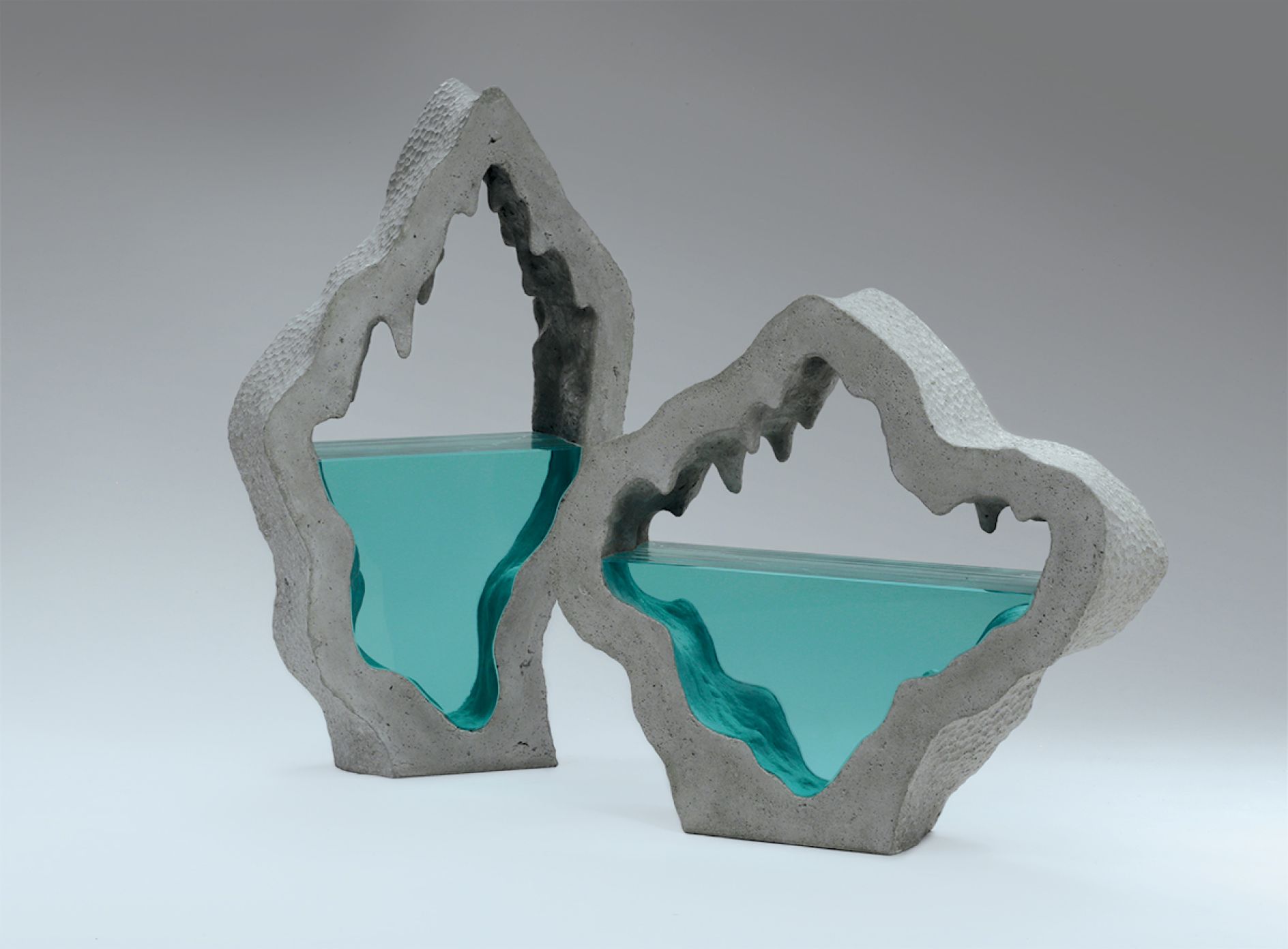 Hand-cut glass sculptures that capture the beauty of the ocean ...