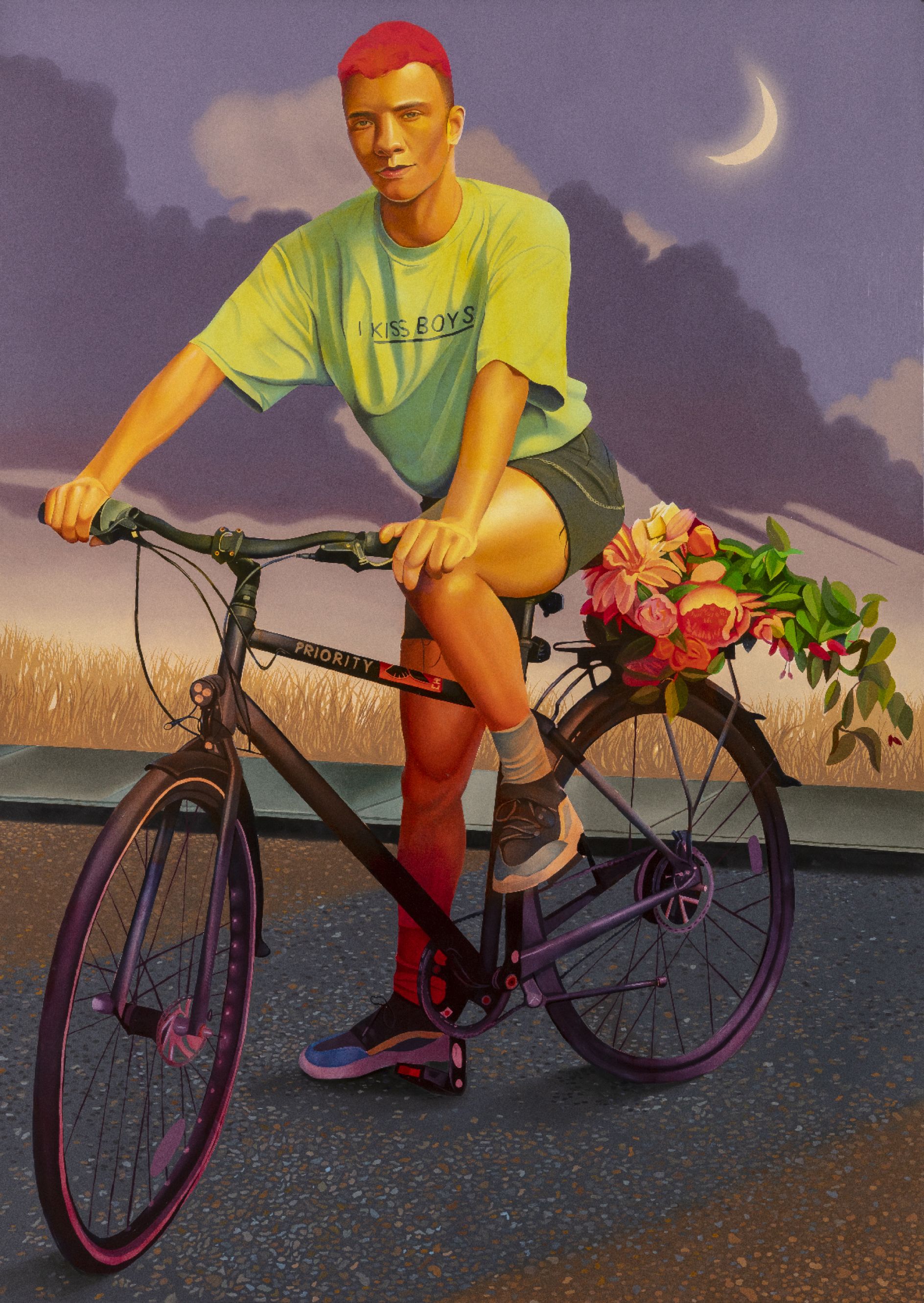 Danny Ferrell's luminous paintings of friends and loved ones evoke a ...