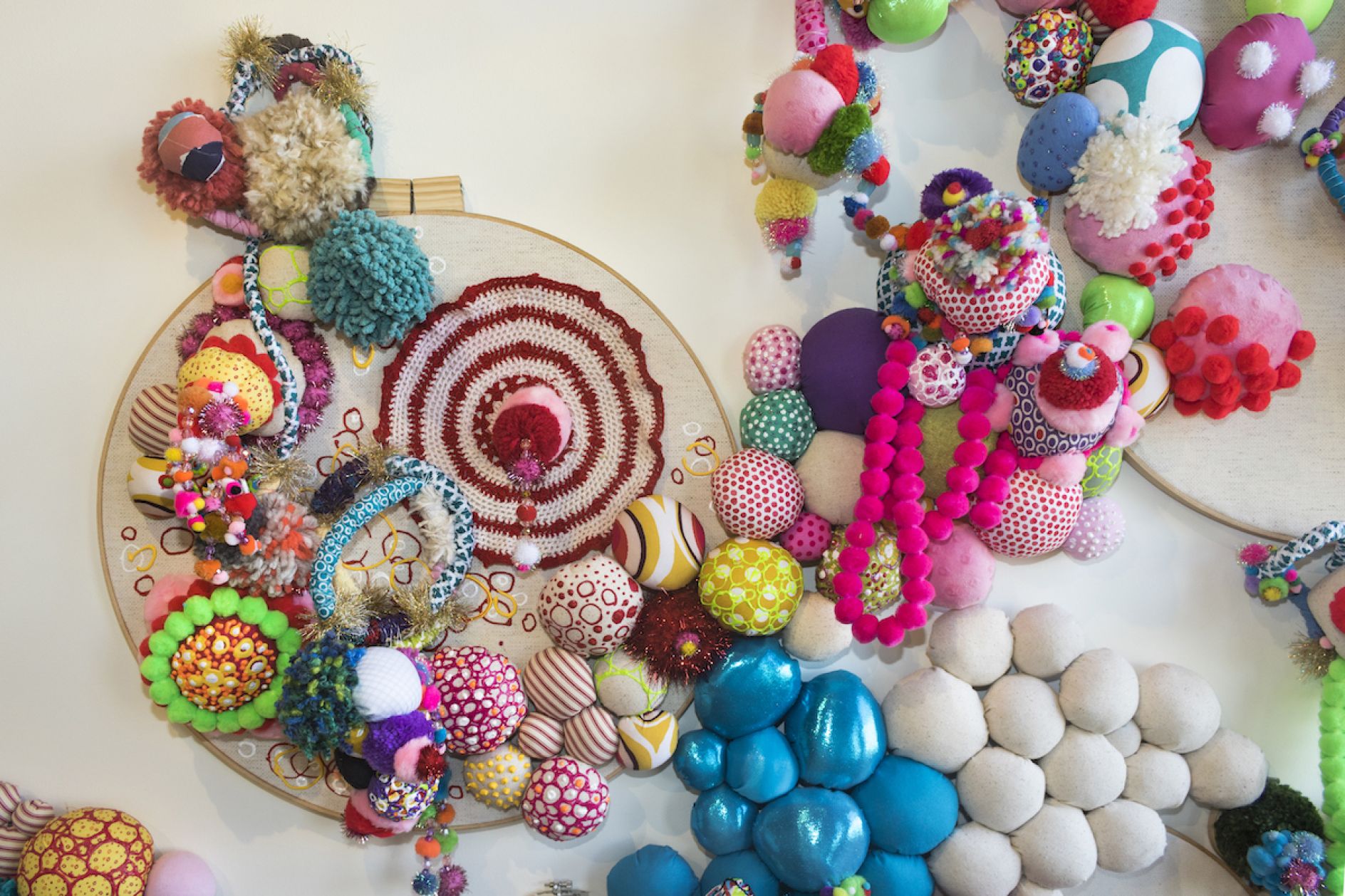 Colourful 2D works inspired by underlying rhythms and patterns of ...