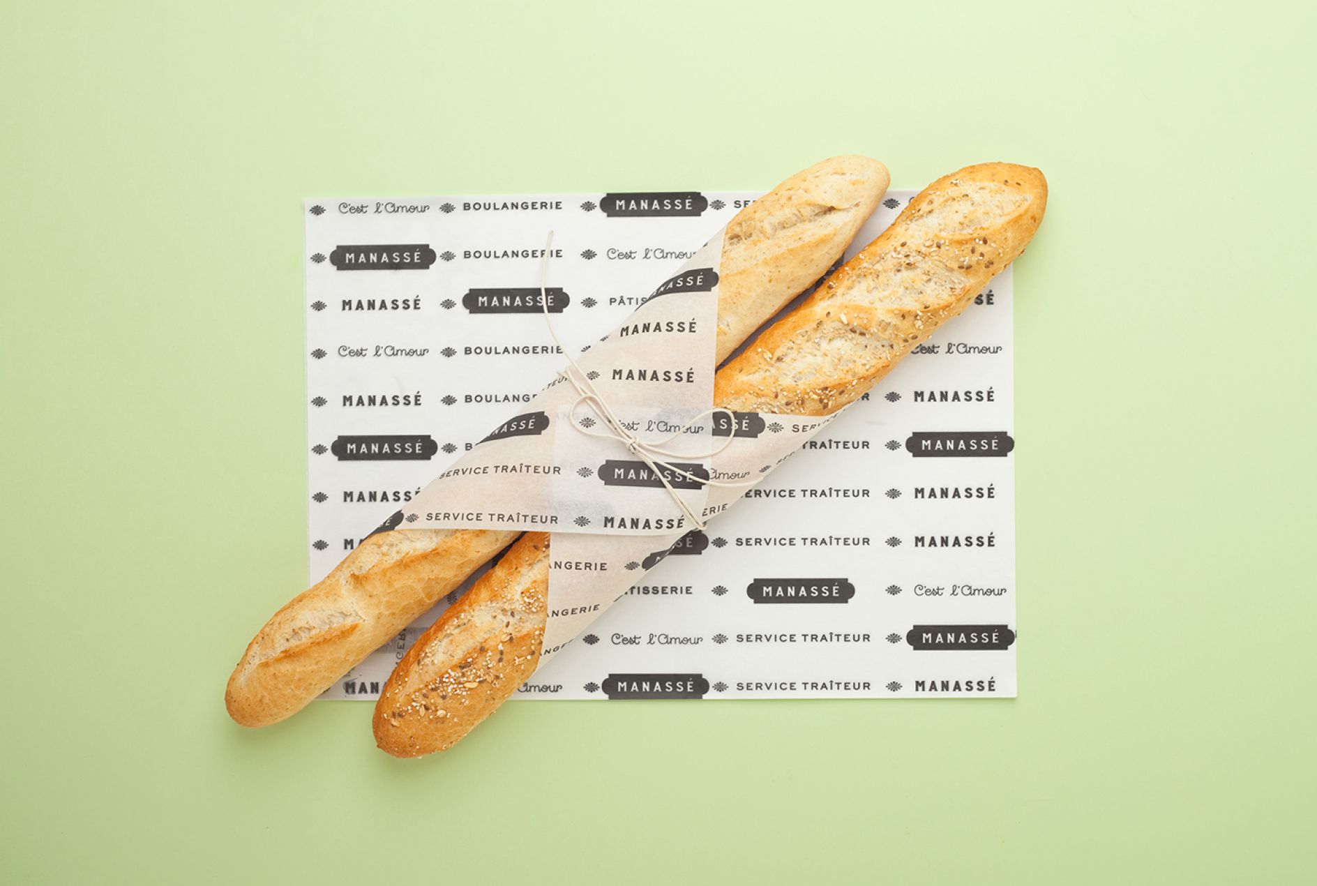 Manassé's branding sports pastry inspired palette that looks good ...