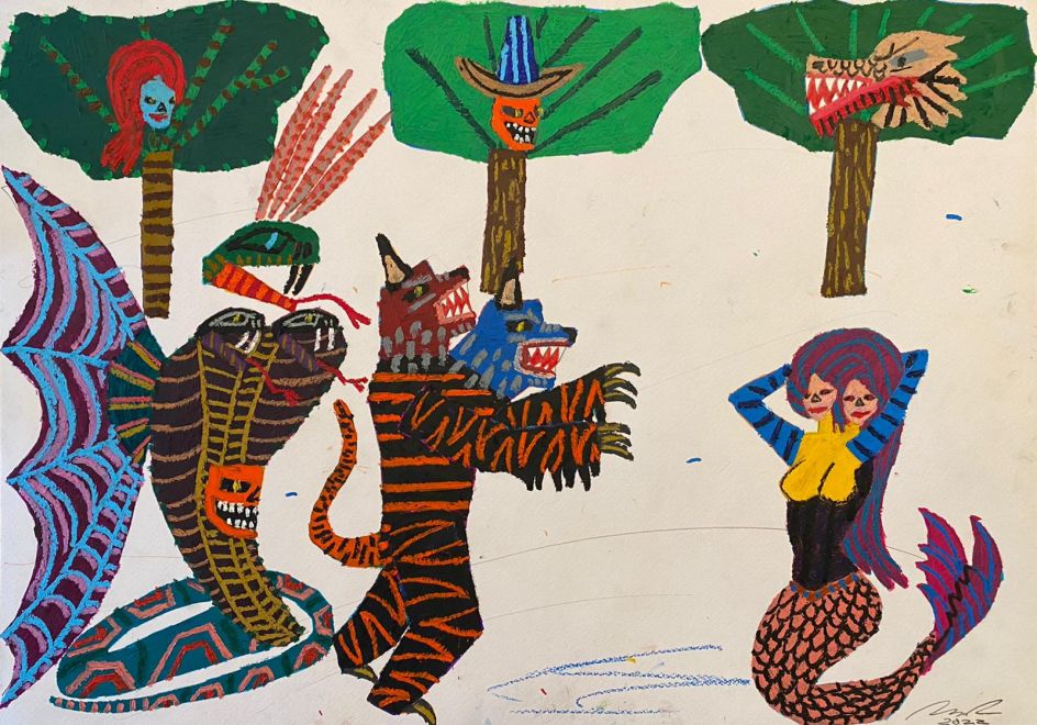 Instagram hit Jordy Kerwick draws on myths and folklore in his raw and ...