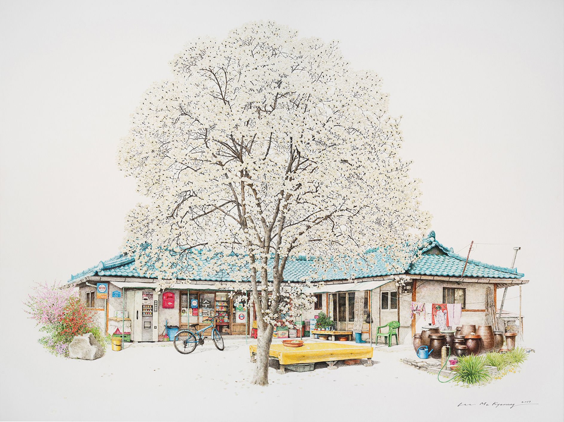 Charming new paintings of South Korea's little convenience stores by Me ...