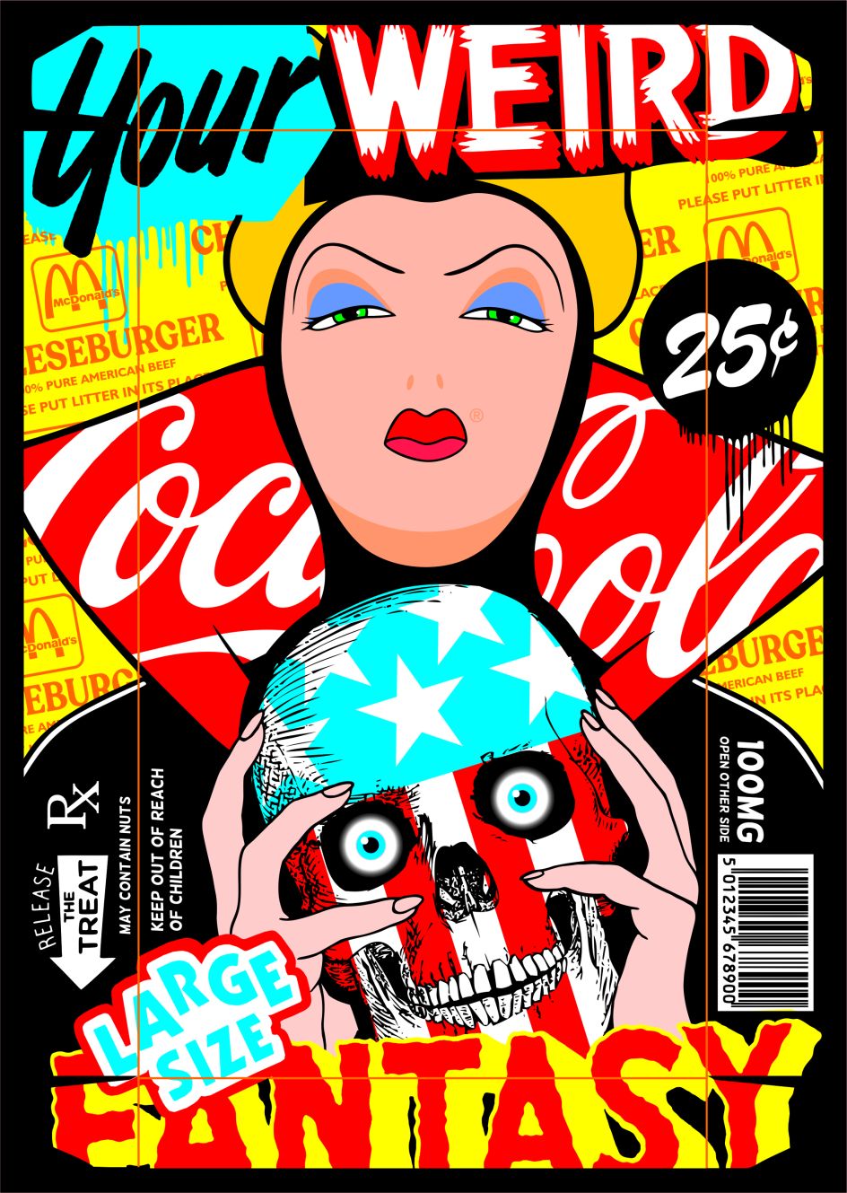 Sweet and sour paintings by Ben Frost that are satirical observations ...