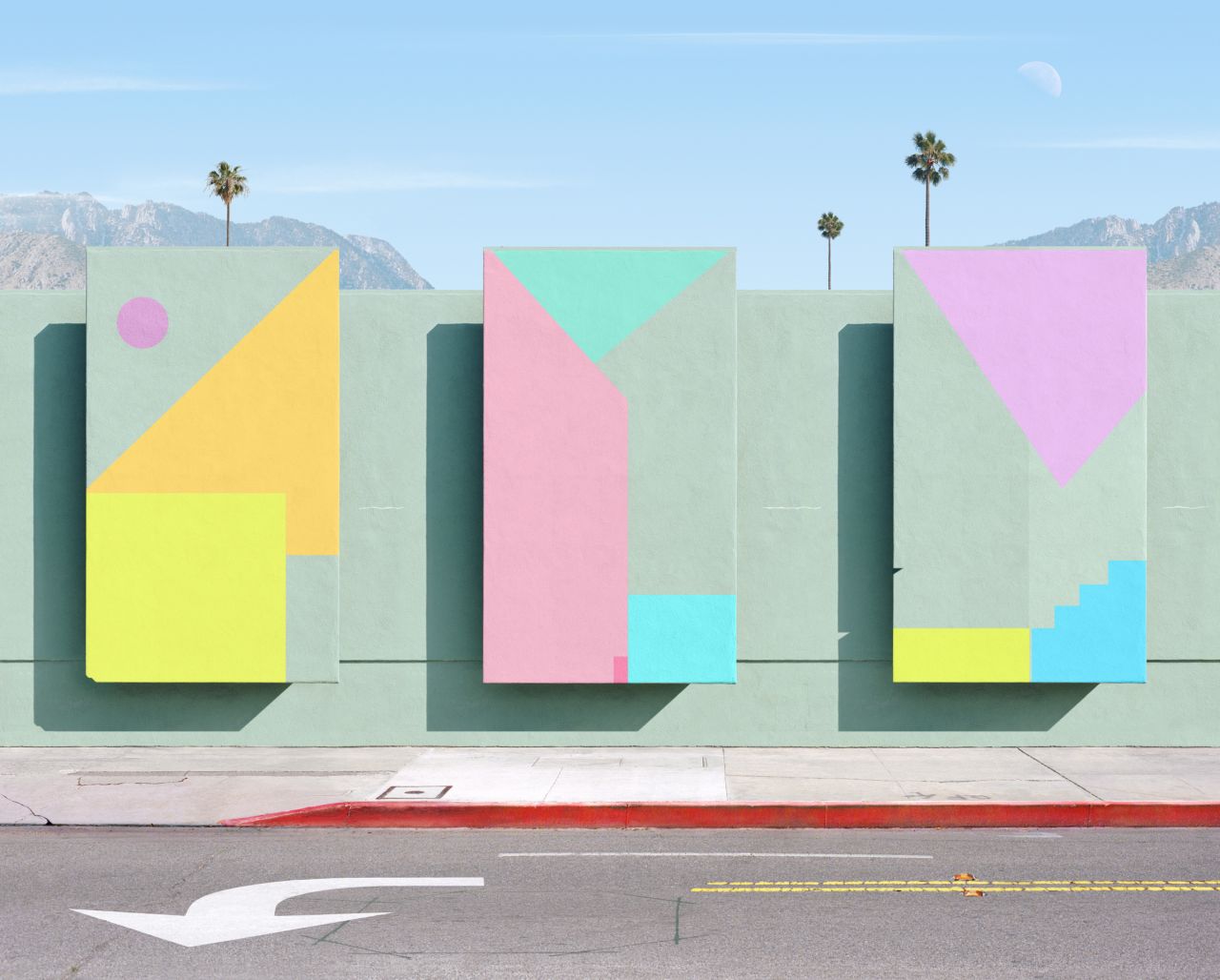George Byrne's abstract photos of Los Angeles turn the city into a ...