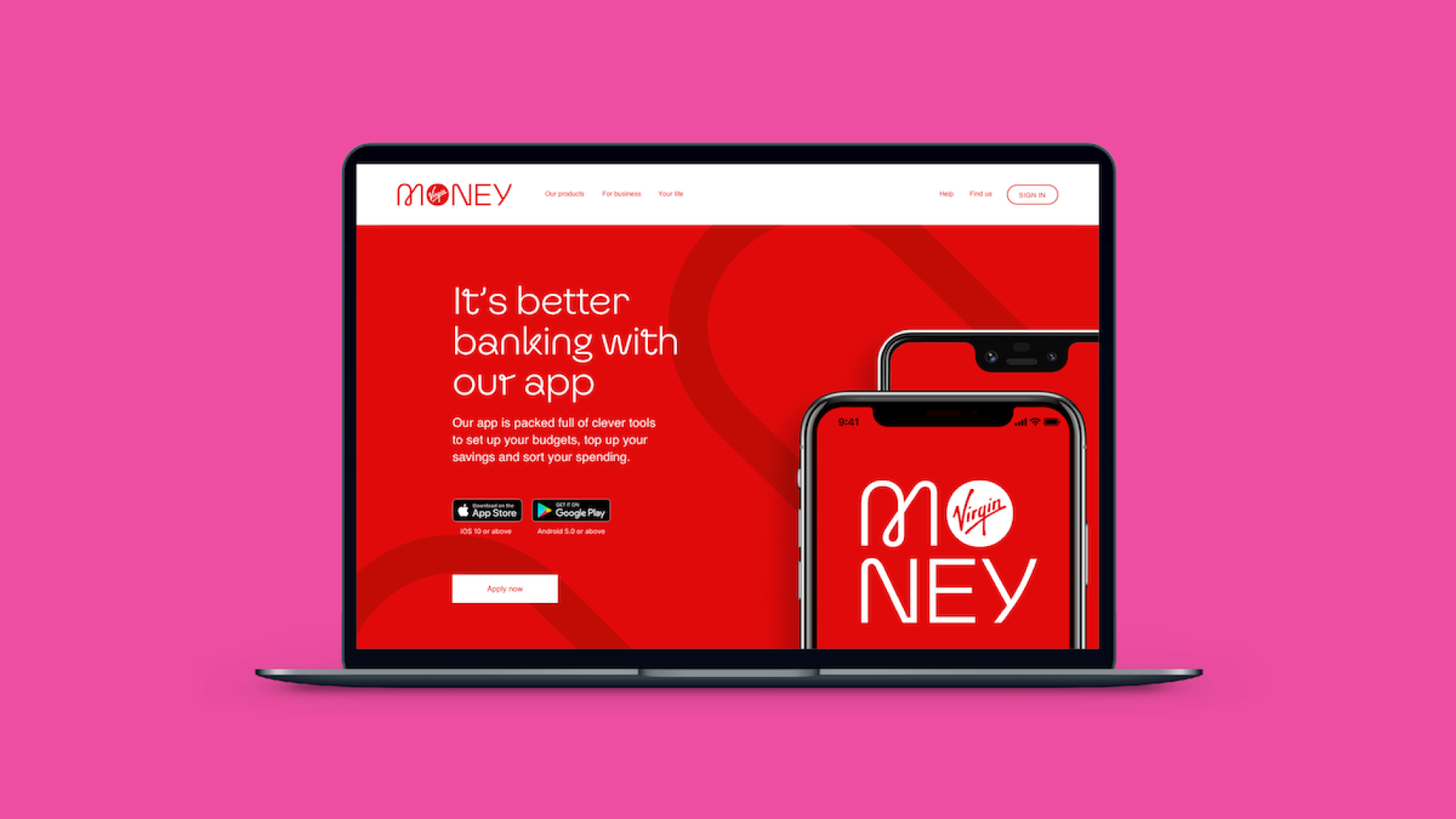 Pentagram redesigns Virgin Money as a 'playful, joyful' brand ...