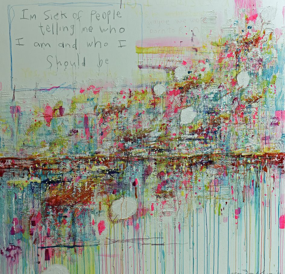 I Am Not A Child: Artist helps to raise awareness of mental health in ...