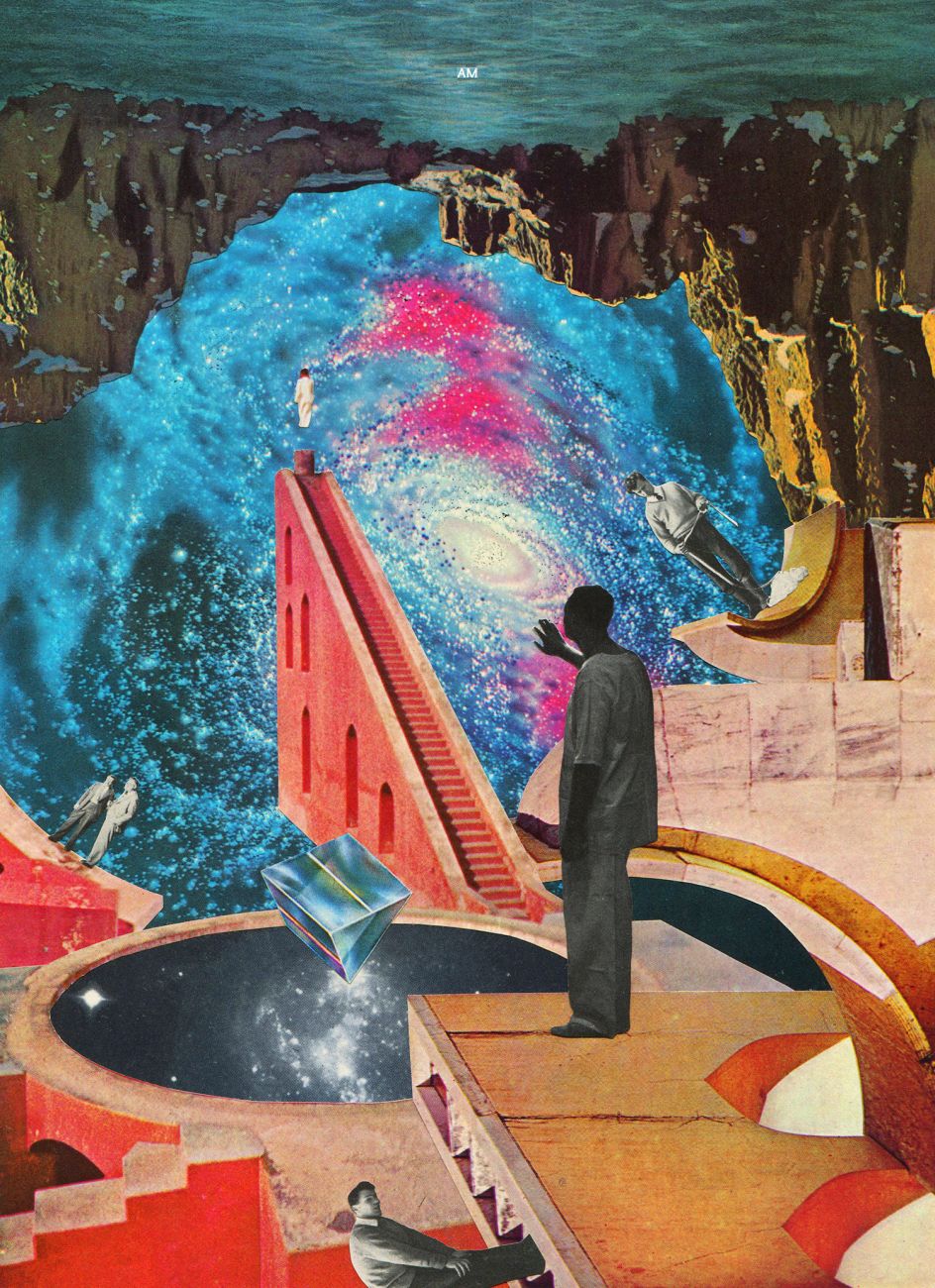 Andrew McGranahan's surreal & psychedelic collage art crafted from ...