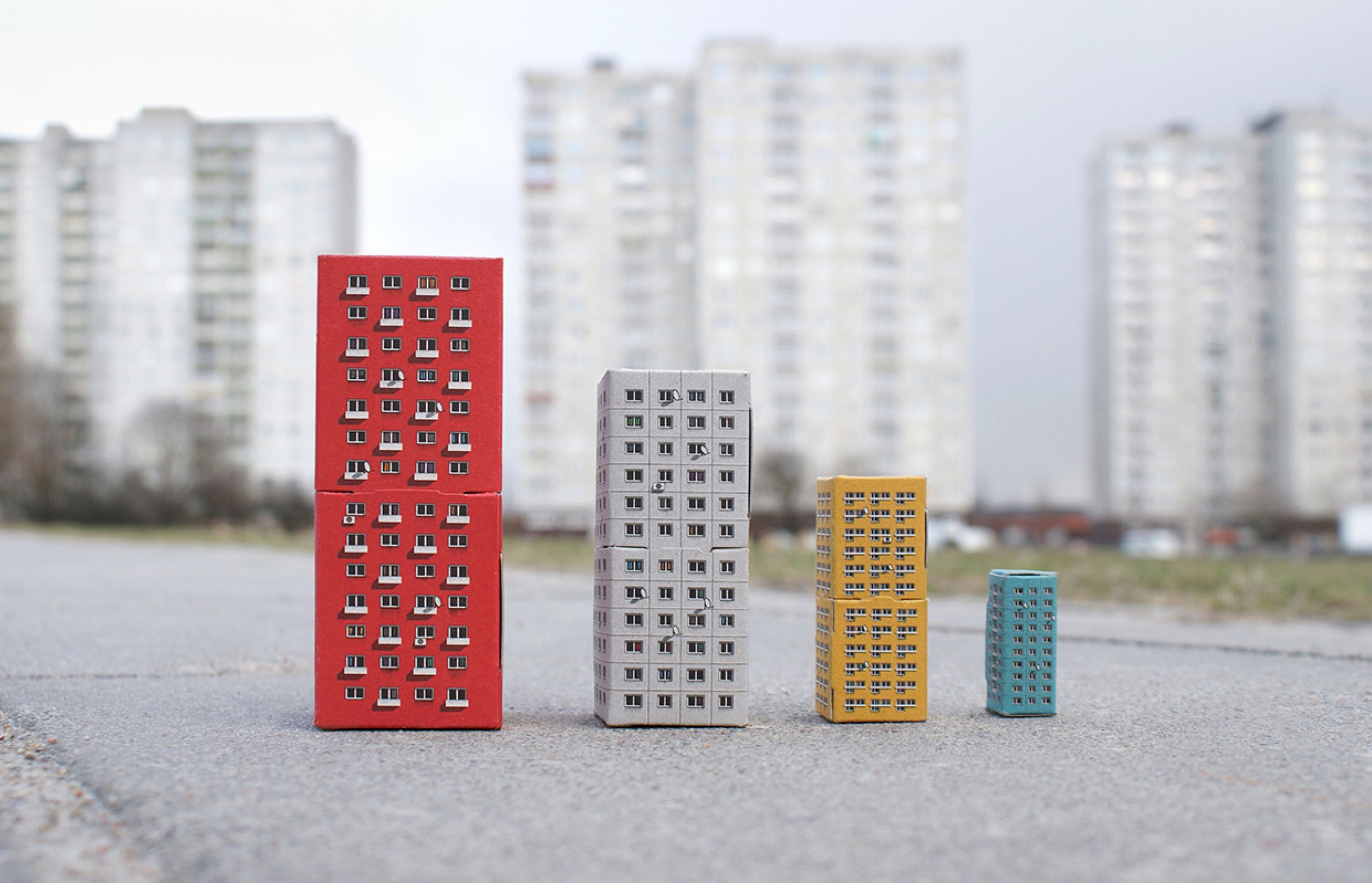 Blokoshka: Build your own playful Eastern Bloc modernist architecture ...