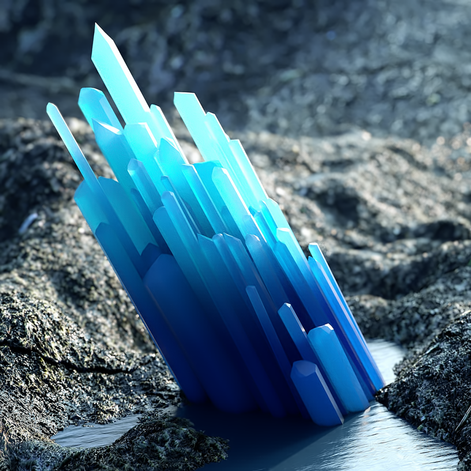 Alien flowers, plants and crystallised rocks imagined by digital artist ...