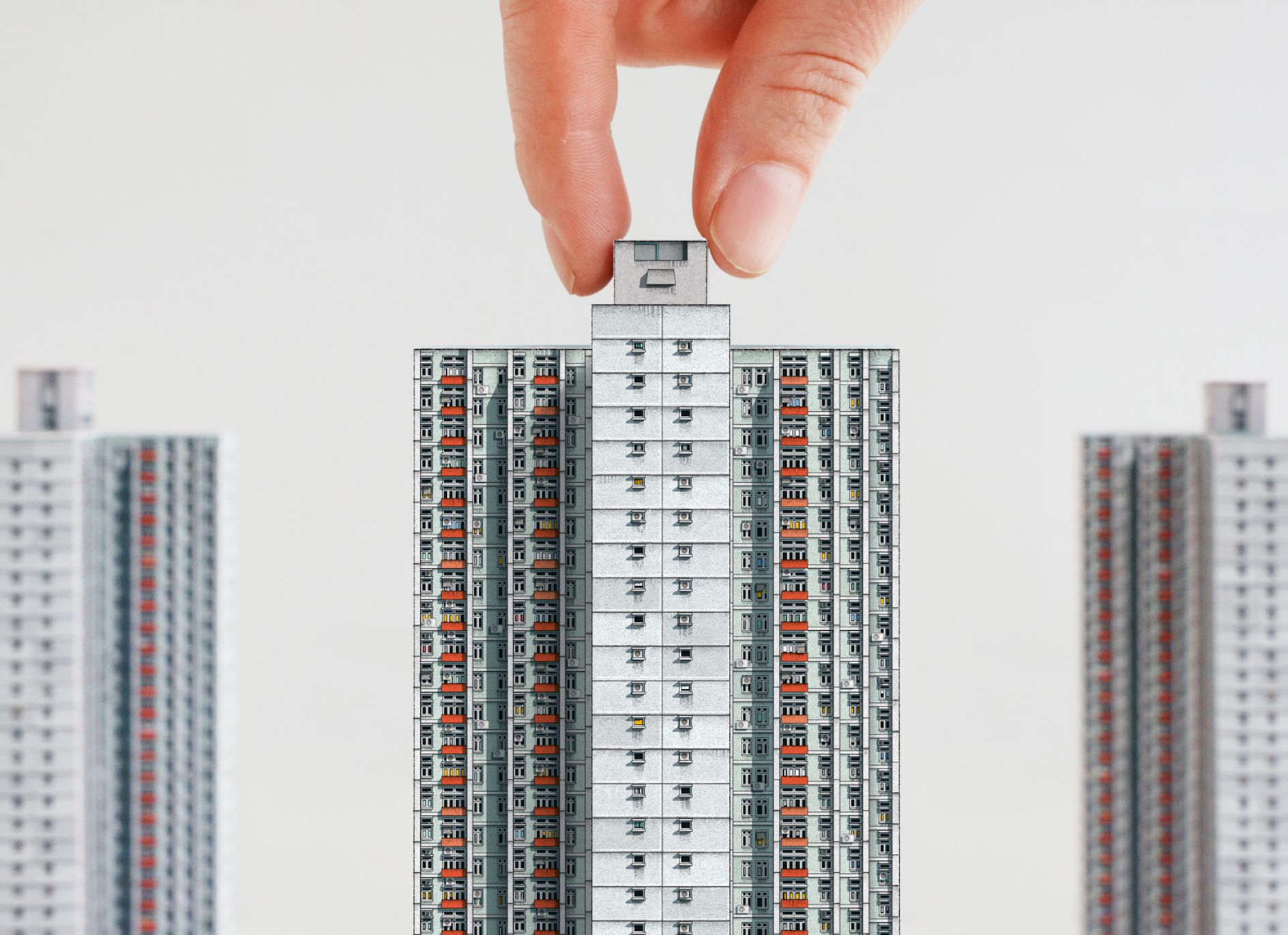 Concrete Hong Kong: learn about architecture through foldout models ...