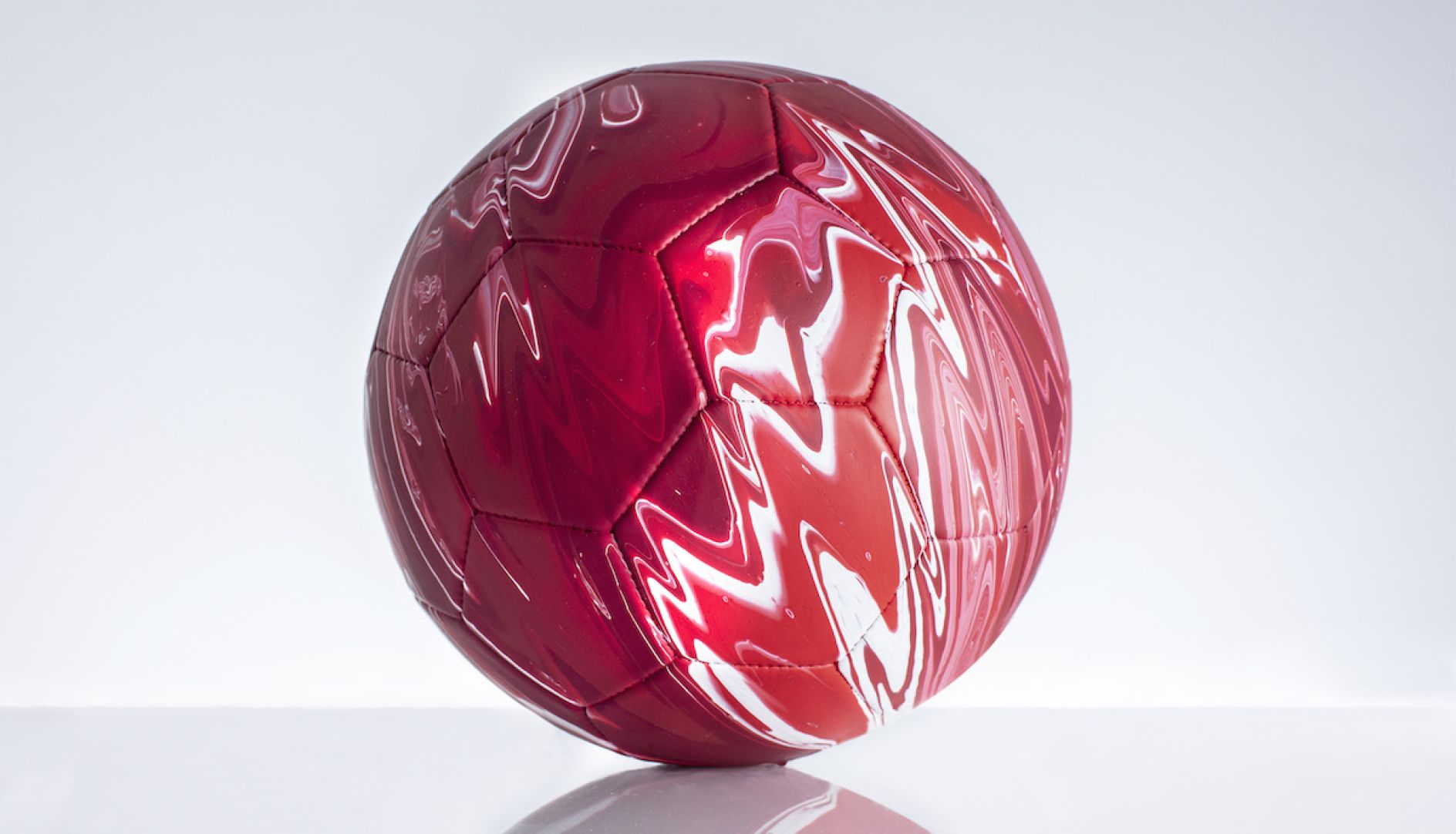 Typographer, paint-pourer and football nut Craig Black creates ...