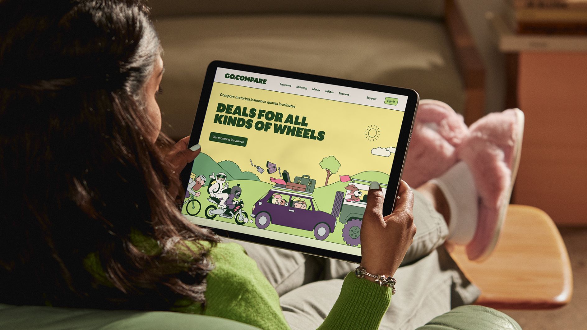 'Champions of Choice': Ragged Edge reveals its rebrand for Go.Compare ...