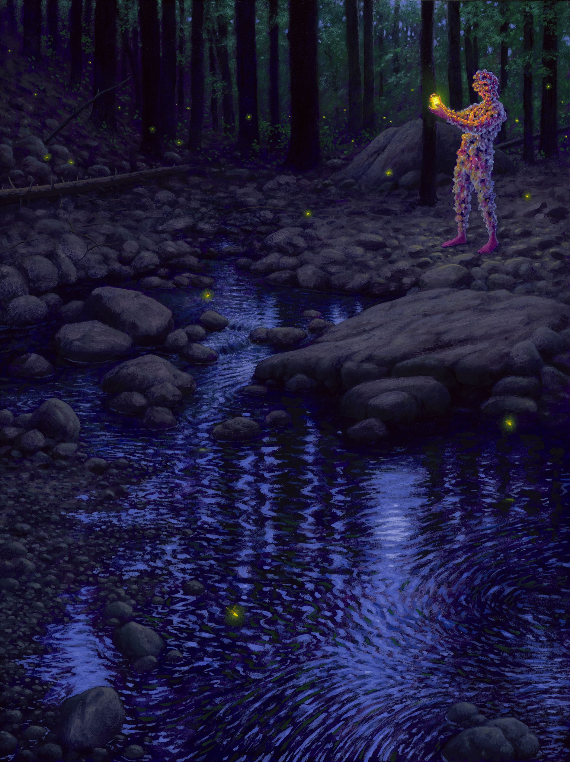 Adrian Cox's visionary art explores mythic narratives and spiritual ...