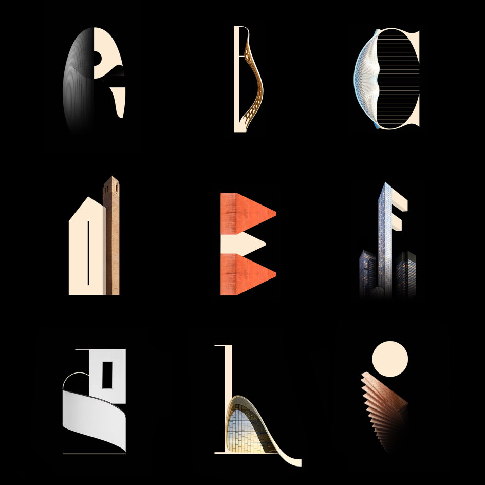 Architype fuses typography and architecture to forge expressive new ...
