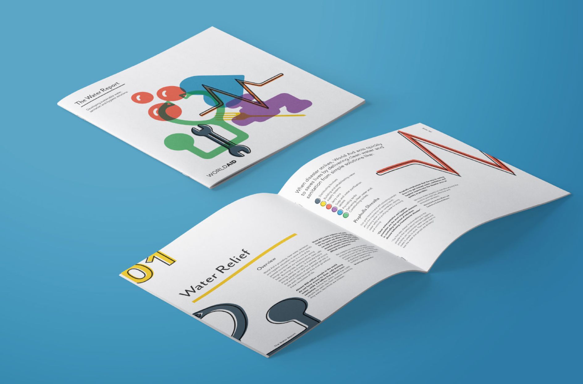 18 'non-boring' corporate reports designed by graphic design students ...