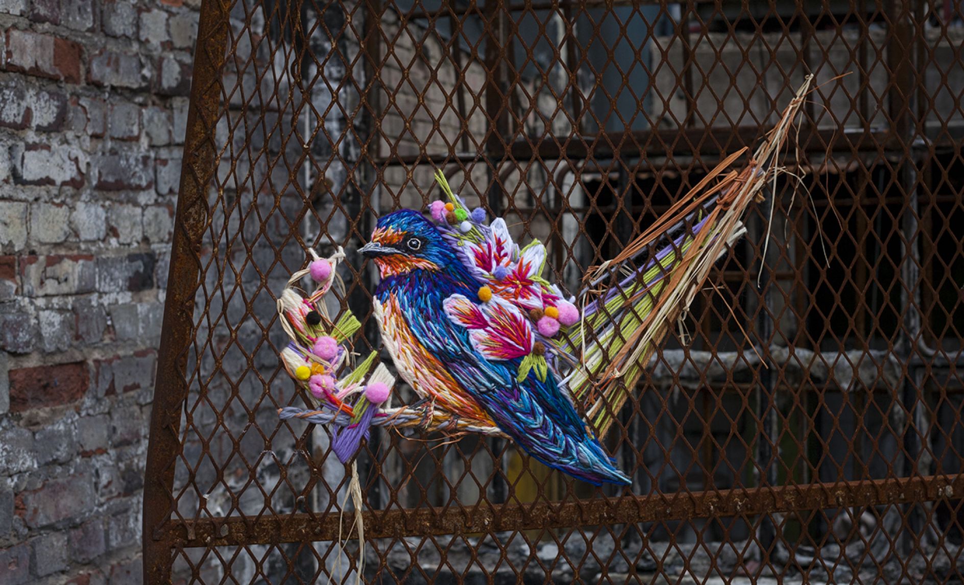 Borders & Boundaries: Embroidery art that highlights the world's ...