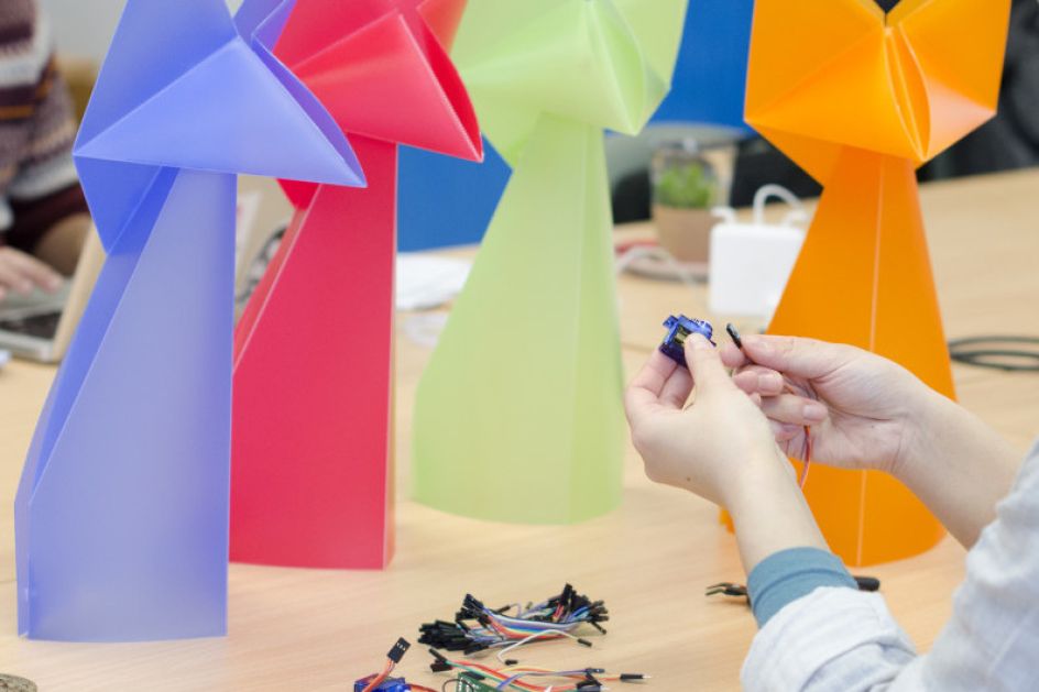 Roborigami: Giant origami robots transform public spaces into playful ...