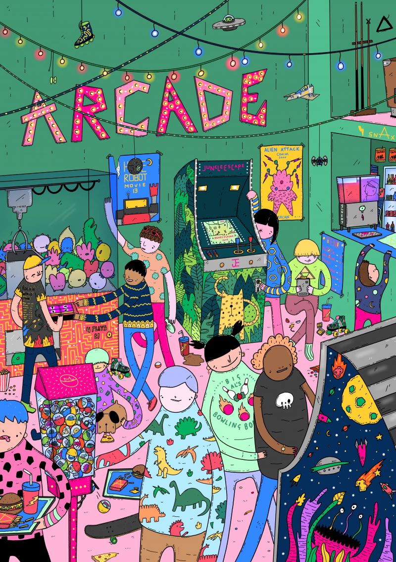 George Goodwin's detailed, quirky illustrations that show a love of ...