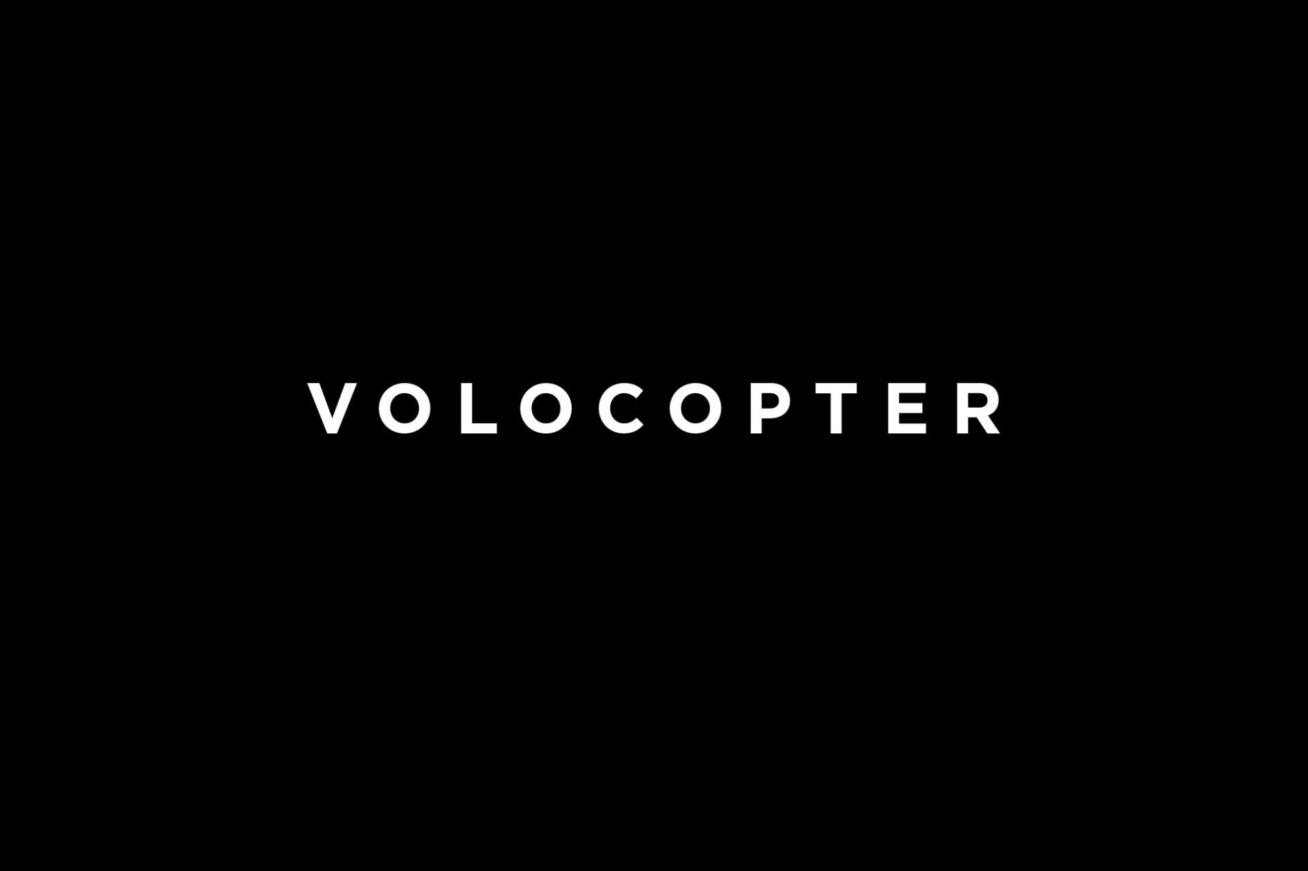The Foreign Office creates identity for Volocopter, the world's first ...