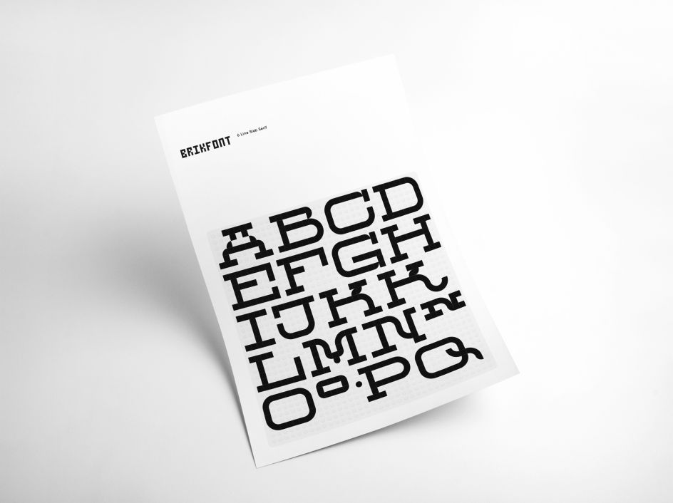 LEGO typefaces by Craig Ward explore the subtleties and nuance of type ...