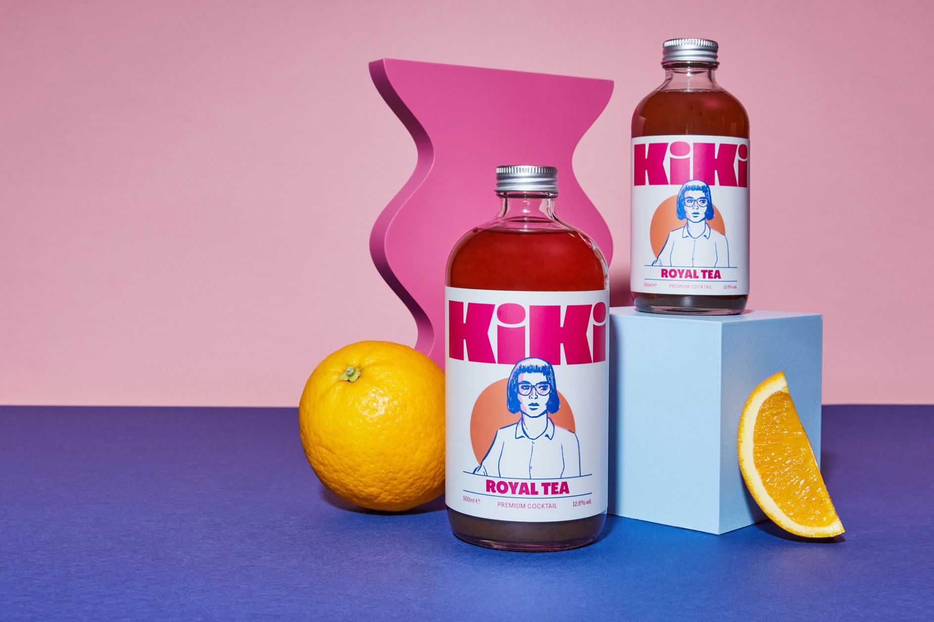 Oat Studio's bright, bouncy and fun identity for bottled cocktail brand ...