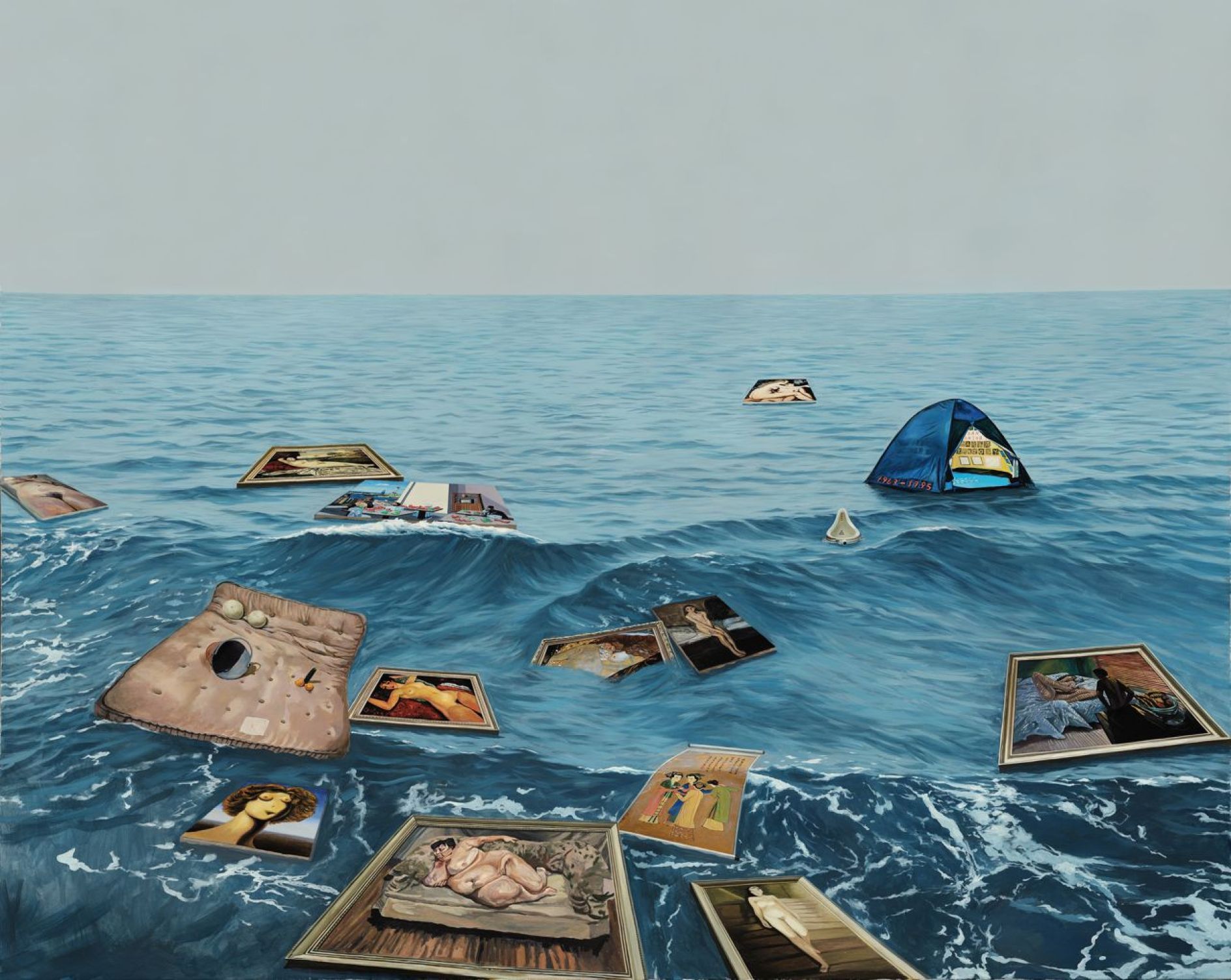 A Floating World: Artist duo Ta Men stage outrageous, surrealist scenes ...