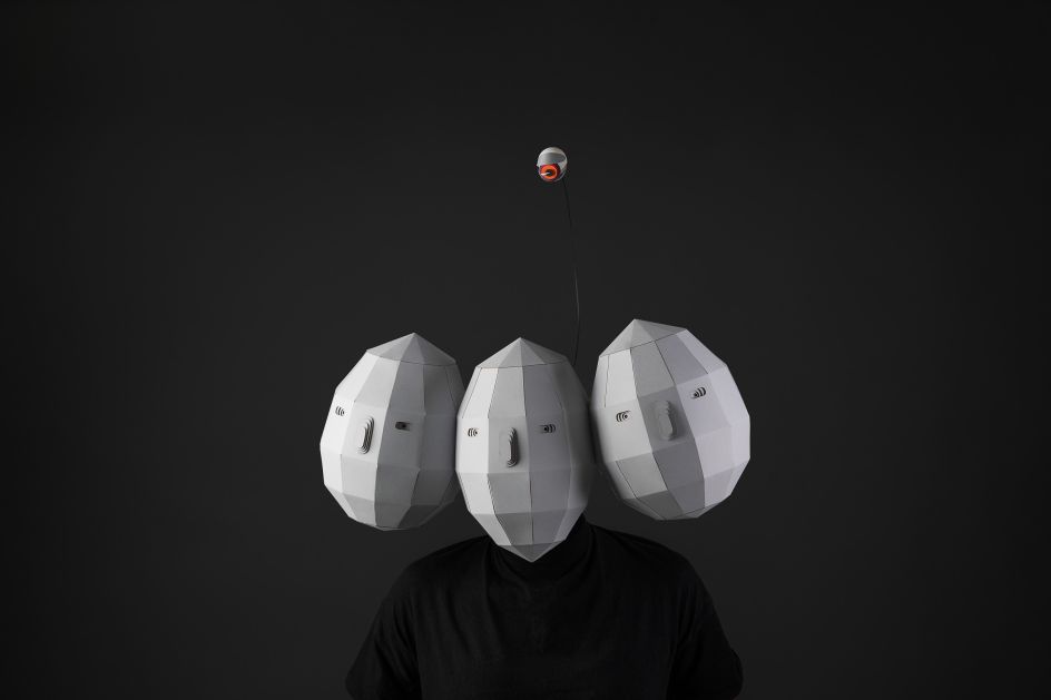 Godspeed Branding’s clever paper art masks encapsulating modern fears ...