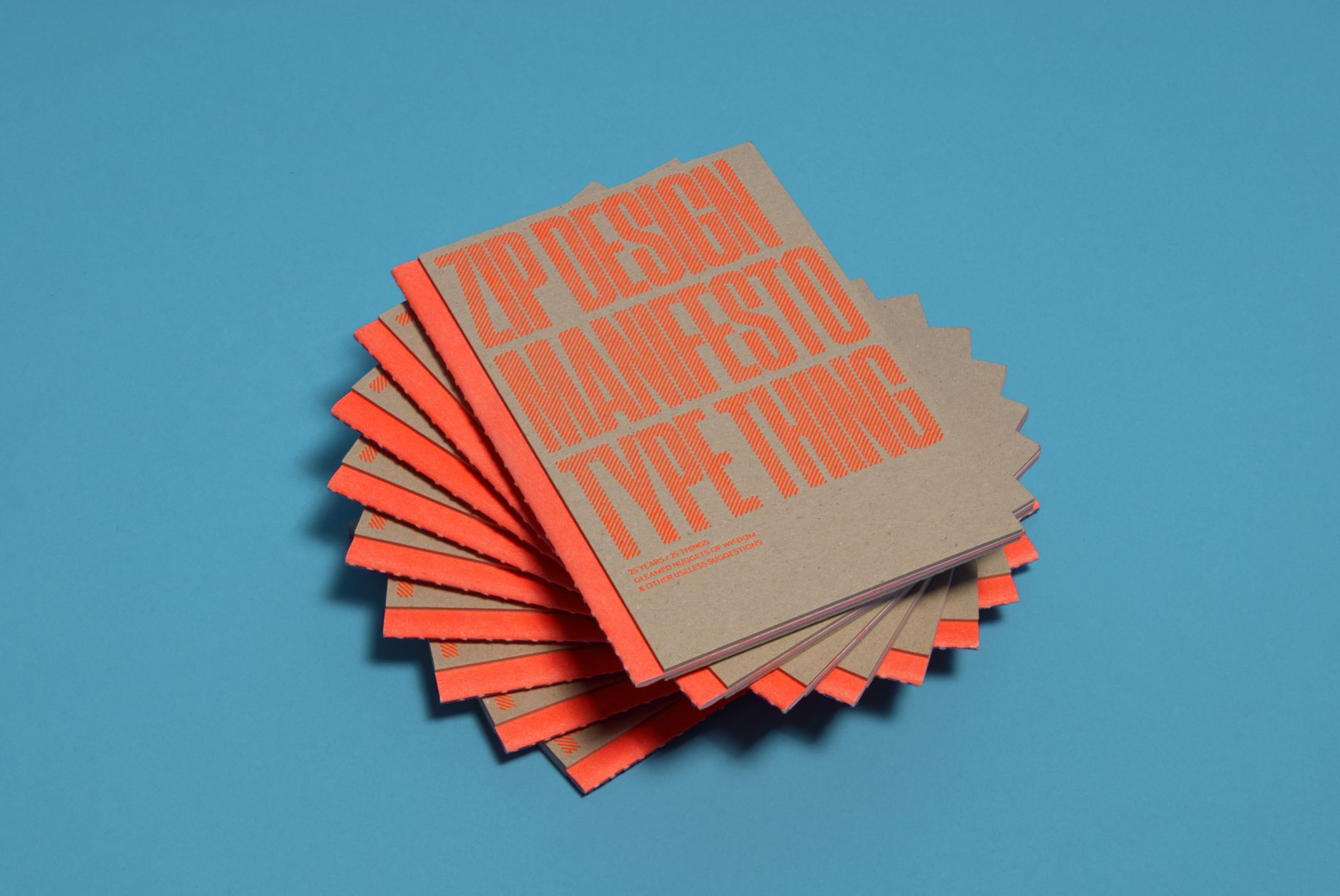 A new manifesto by Zip Design covers 25 nuggets of wisdom from 25 years ...