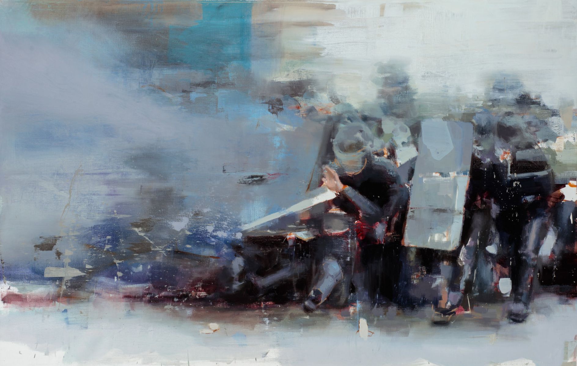Paintings by Jérôme Lagarrigue inspired by an impassioned plea to 'end ...