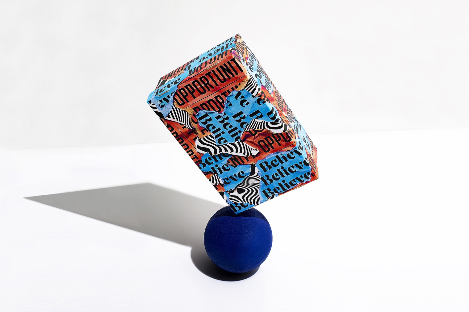 Craig Black creates typographic boxes for sports shoe charity ...