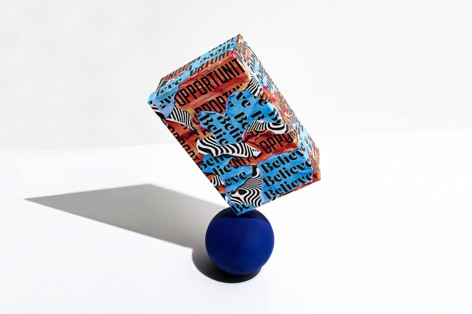 Craig Black creates typographic boxes for sports shoe charity ...