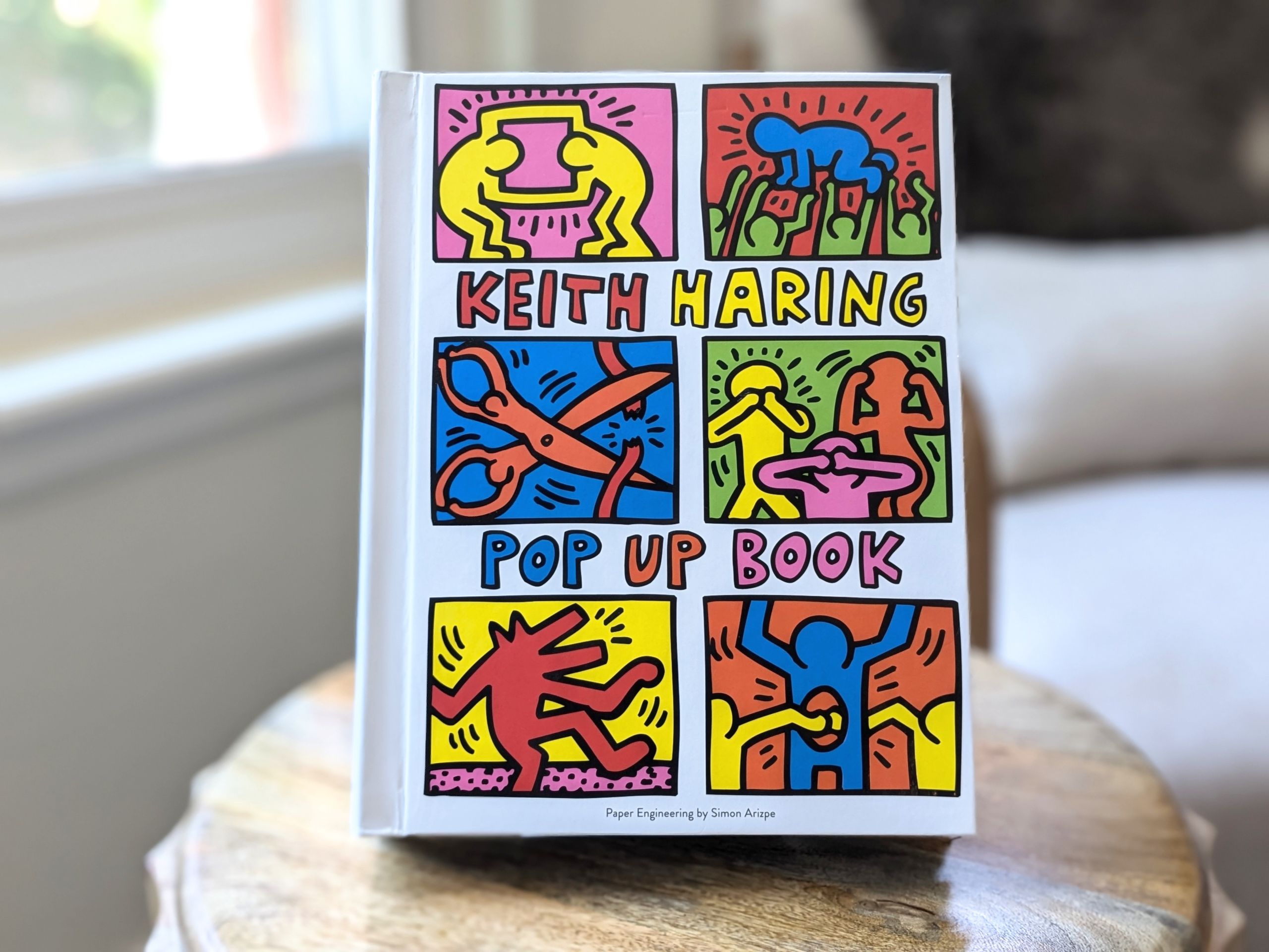 Keith Haring's iconic art is brought to life in a new pop-up book ...
