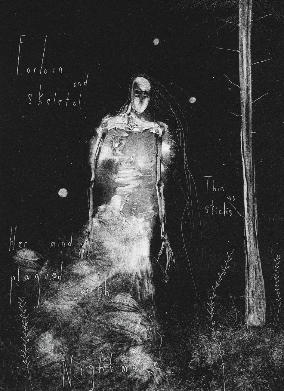 Terrifying illustration series features creatures of folklore including ...