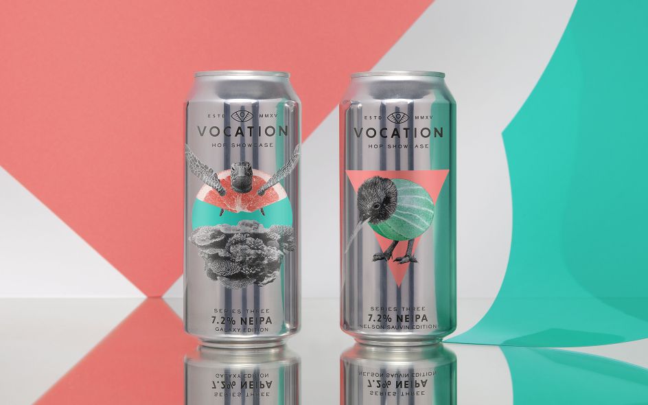 Robot Food's 'artistic' designs for Vocation Brewery's new limited ...
