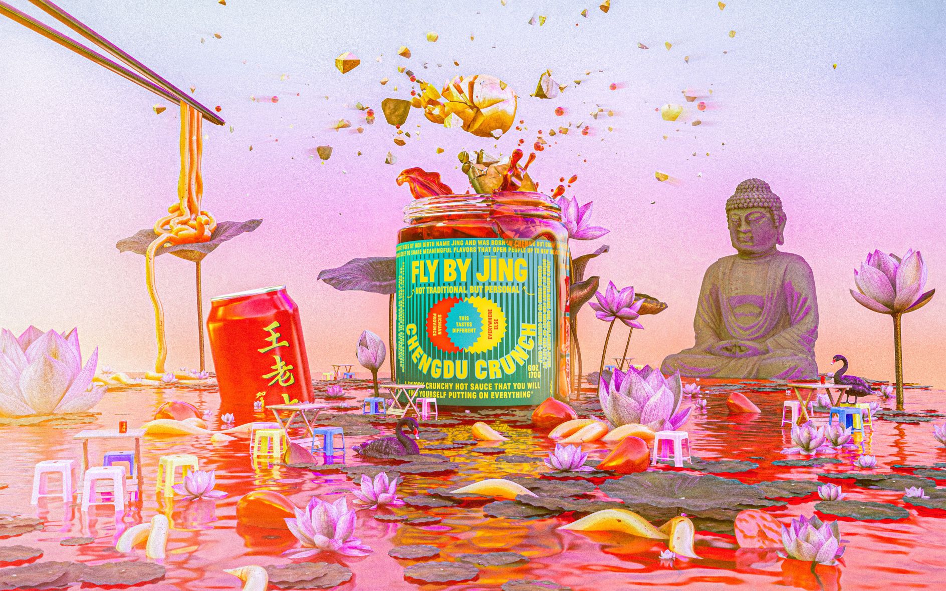 Haruko Hayakawa creates surreal CG artwork packed with humour and ...