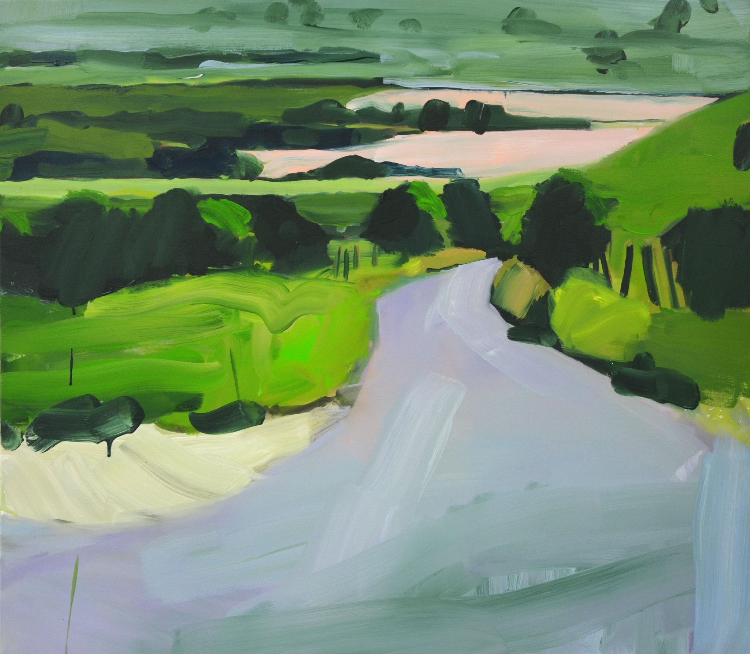 Bostal: Nick Bodimeade's paintings that celebrate the views of the ...