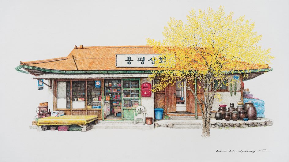 Charming new paintings of South Korea's little convenience stores by Me ...