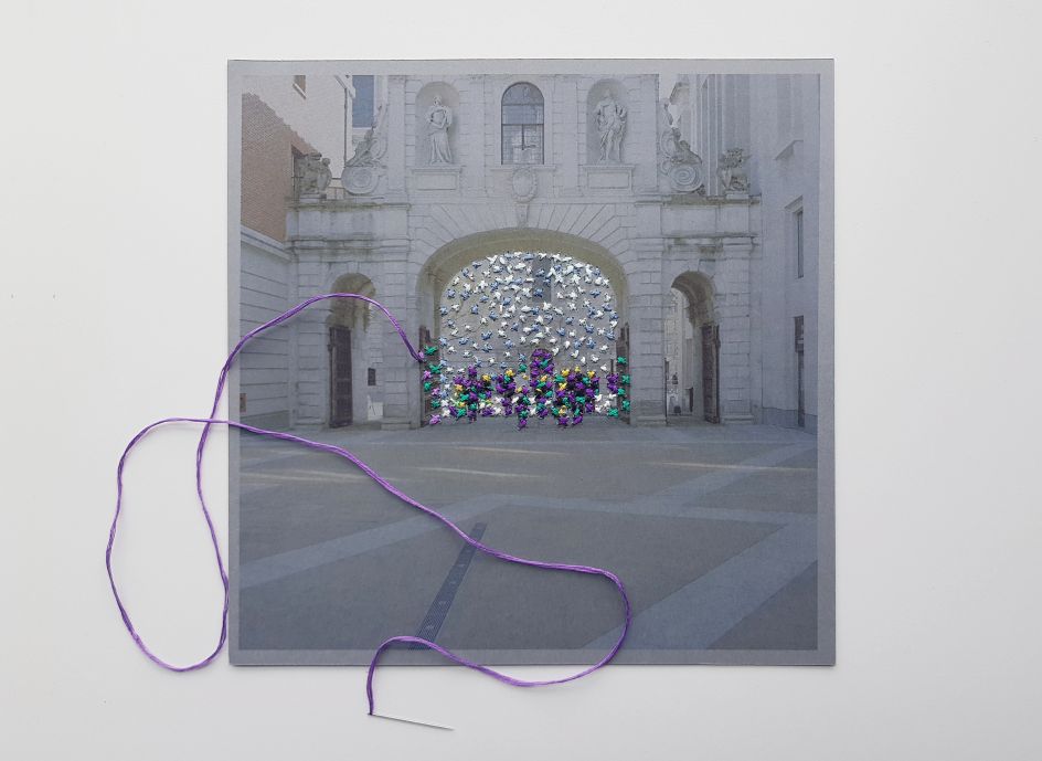 Evelin Kasikov's lockdown stitched book reveals a move away from her ...