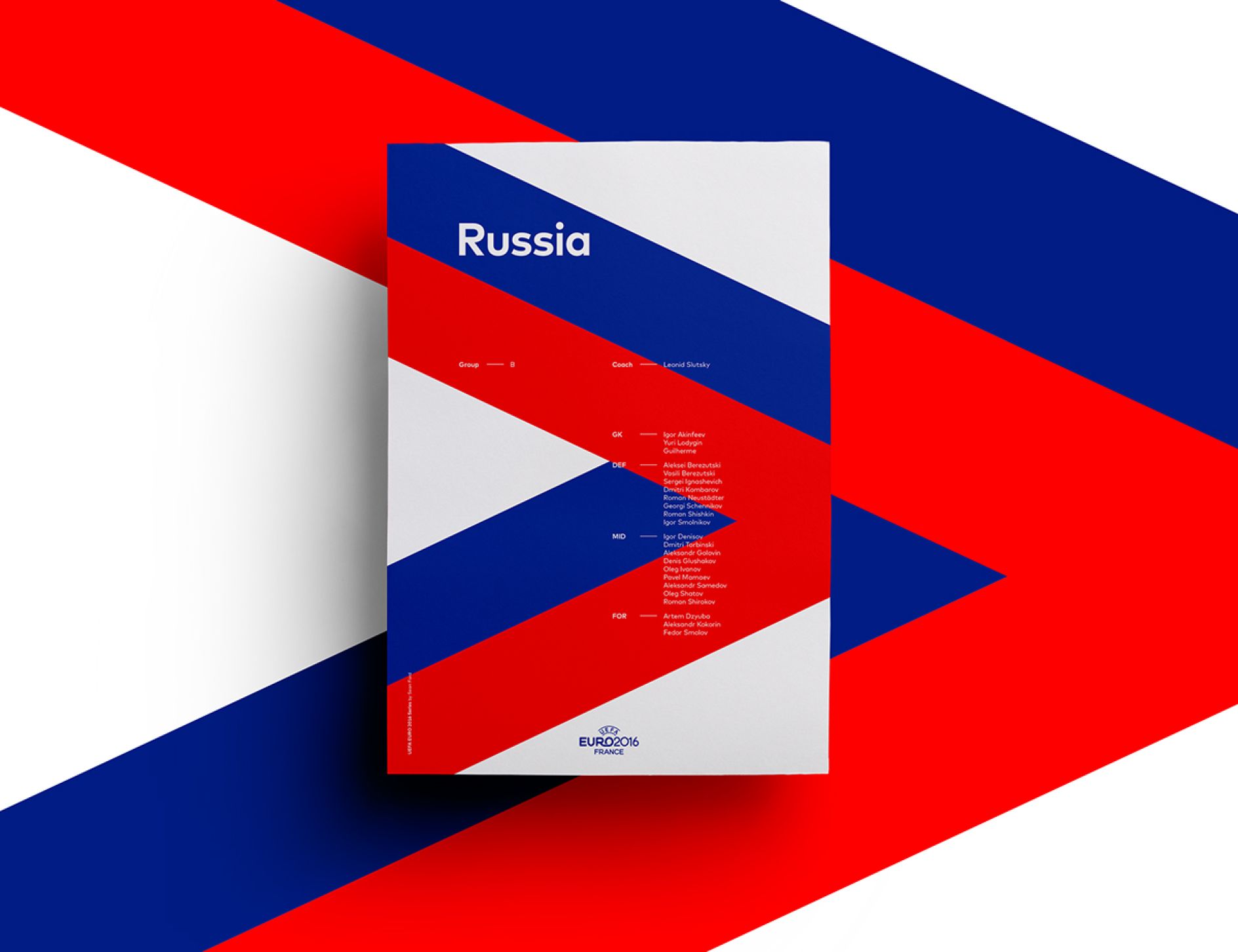 UEFA EURO 2016 poster series translates national colours into ...