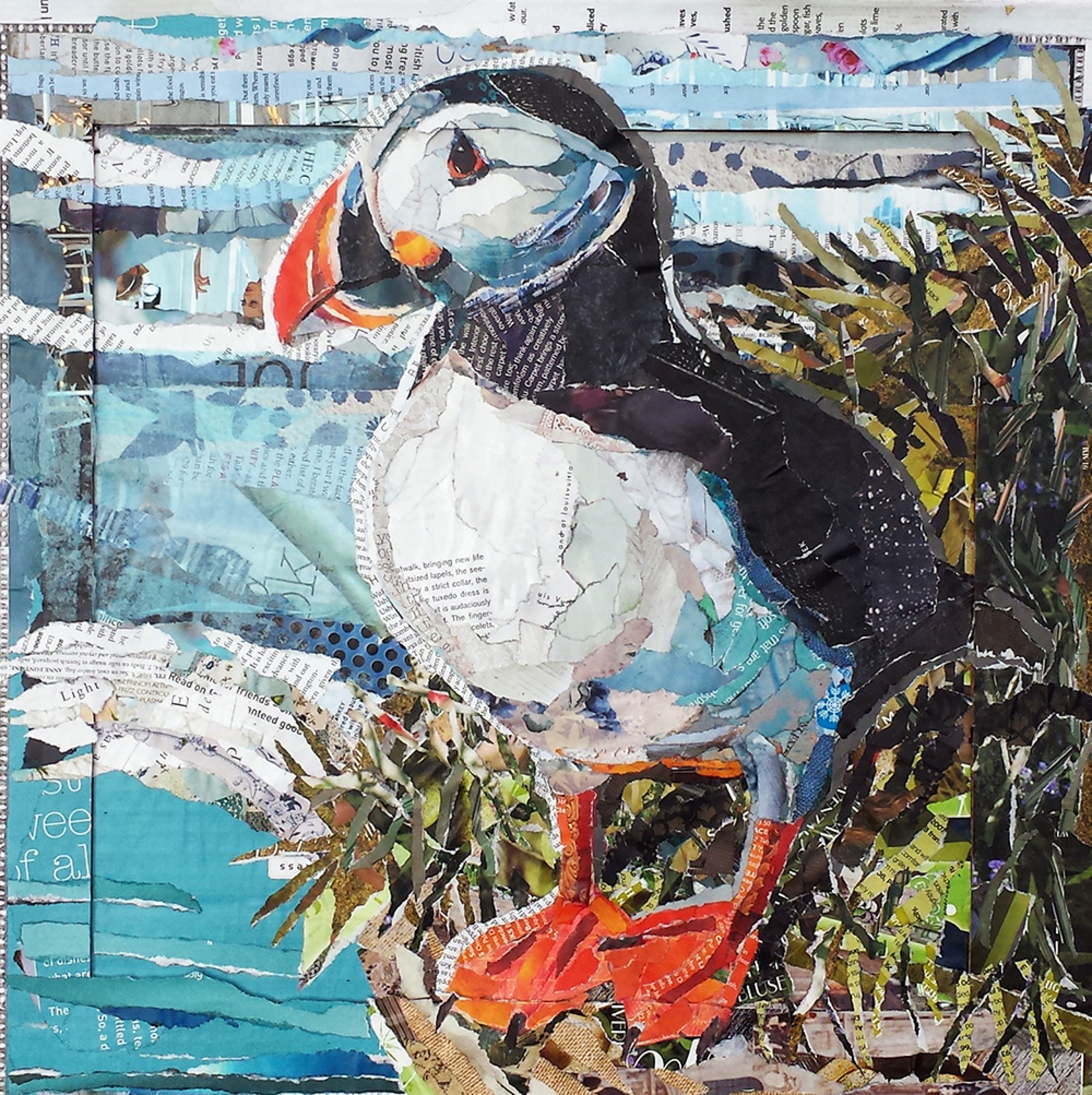 Old magazines get ripped apart to create stunning recycled paper art ...