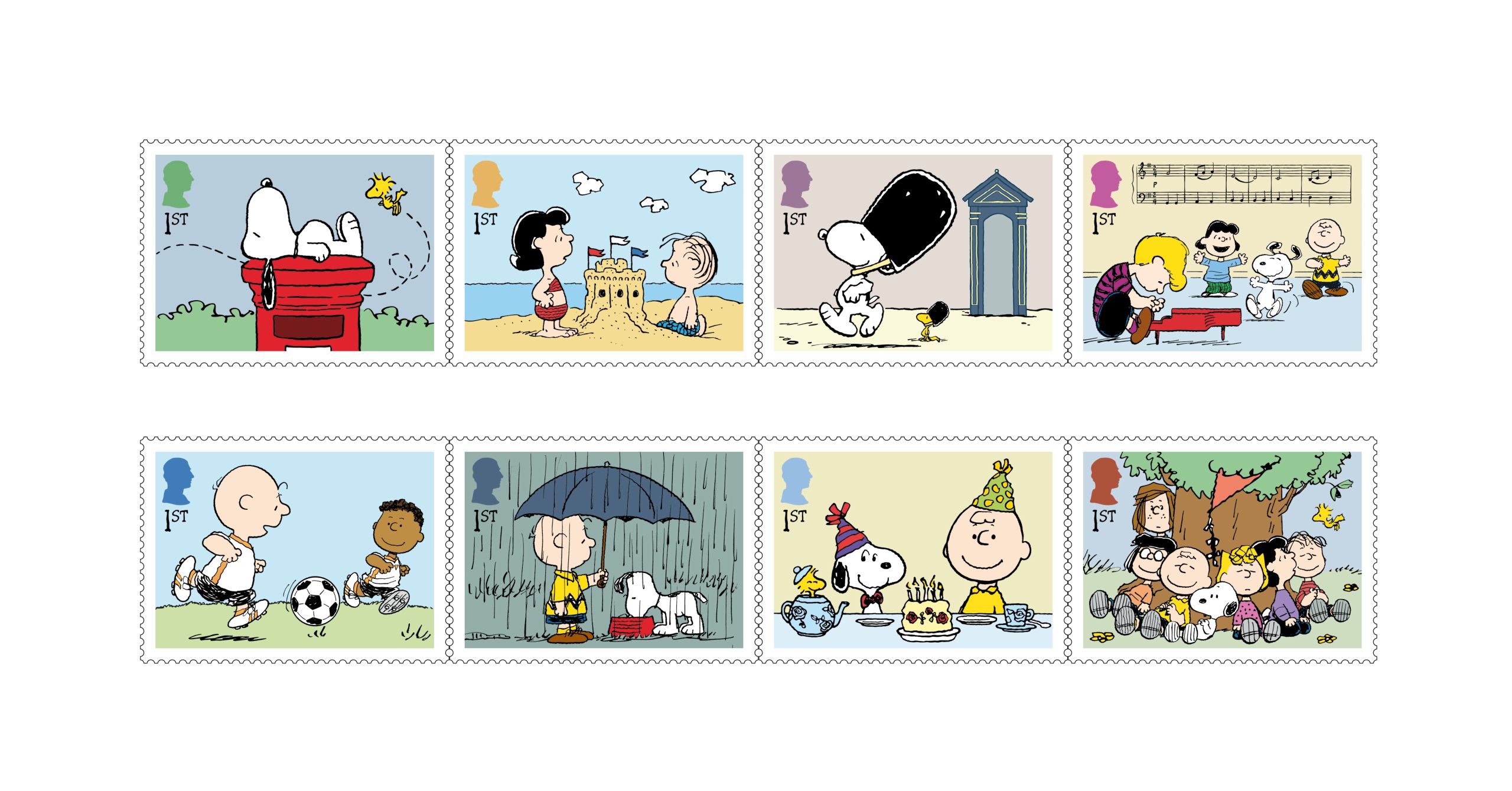 Happiness is… a stamp collection: Royal Mail celebrates 75 years of ...