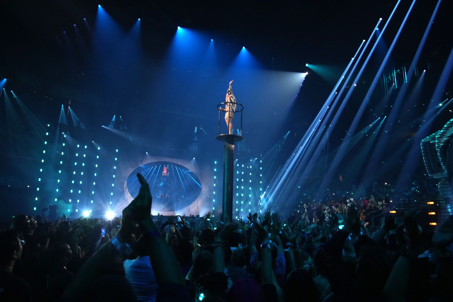 'Audio waves ripping through the arena': behind the epic set for MTV's ...