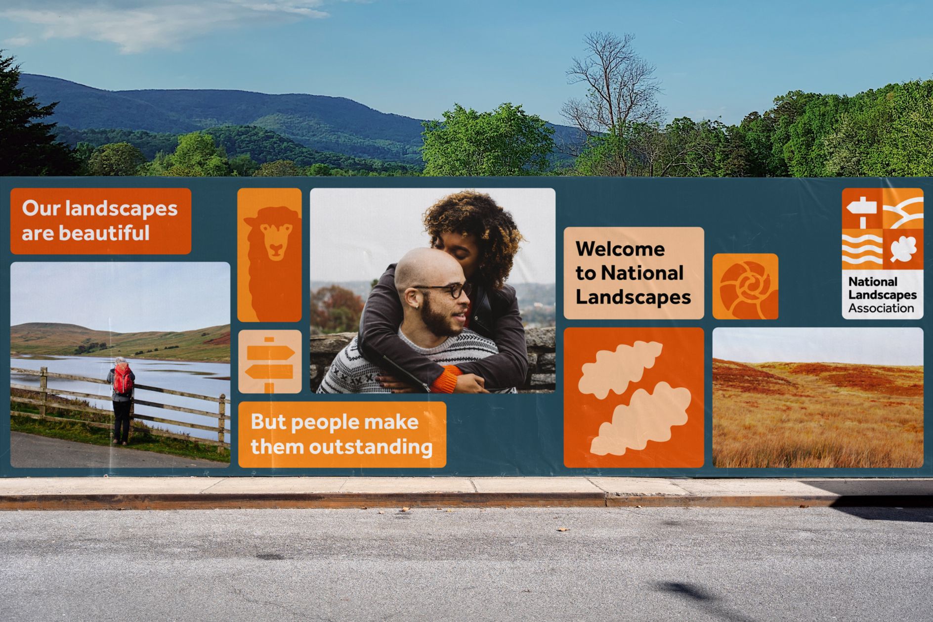 National Landscapes' new identity is a simple concept, beautifully ...